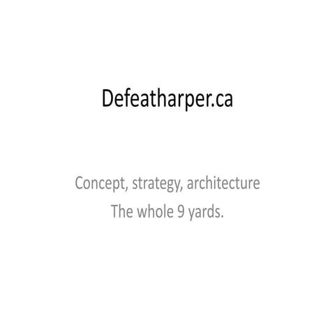 Defeat harper | PPTX