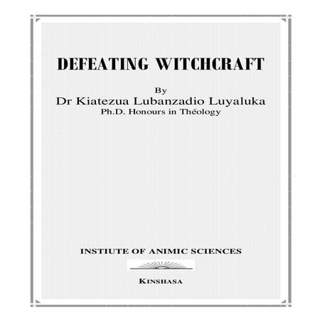 How to defeat curses and witchcraft | PDF