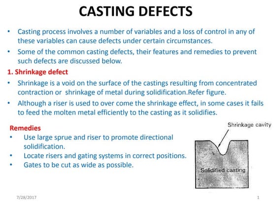 Gating and riser in casting | PPTX