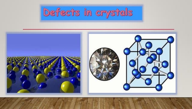 Crystal defect and significance | PPT