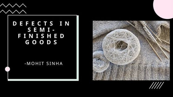 Yarn faults , causes and its remedies | PPTX