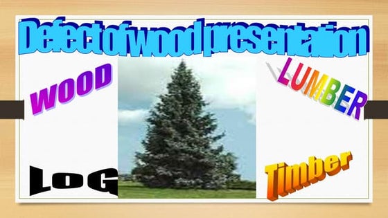 Wood defects-shakes and pitch pocket | PPT