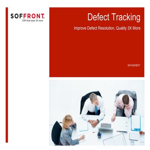 Soffront Defect tracking | PDF