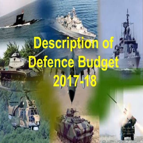 Indian Defense Budget-2017 | PPT