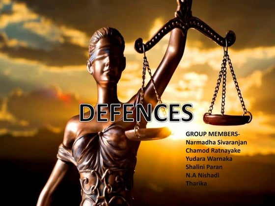 Criminal Law II - General Defences (Part 2) | PDF