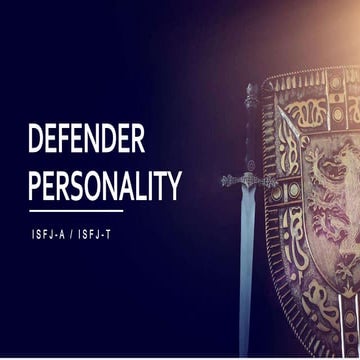 Defender-Personality type Report.pptx
