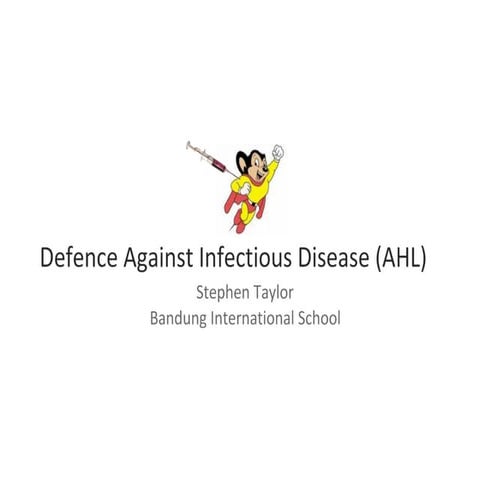 Defense Against Infectious Disease (AHL) | PDF