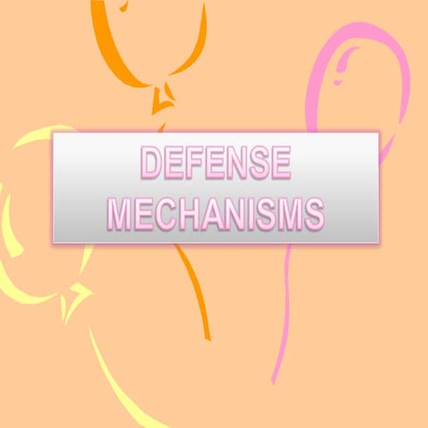 Defense mechanisms | PPT