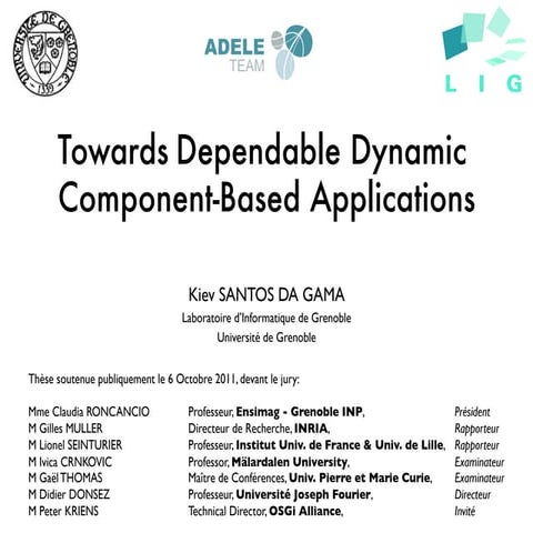 PhD Defense slides | PDF