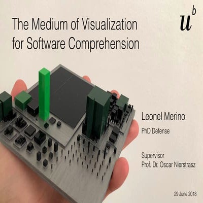 The Medium of Visualization for Software Comprehension | PPT