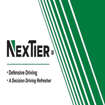 Comprehensive Defensive Driving and Decision-Making Refresher Course | PPTX