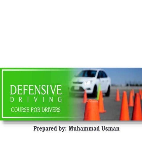 Defensive Driving Training for Drivers | PPTX
