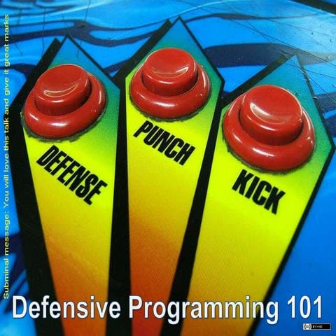 Defensive programing 101 | PDF