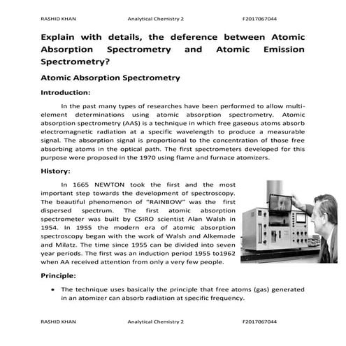 Atomic Absorption Spectroscopy, Principles and Applications.pptx