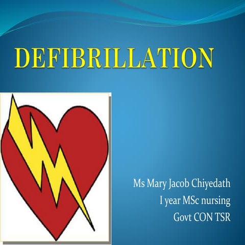 Defibrillation nw | PPT