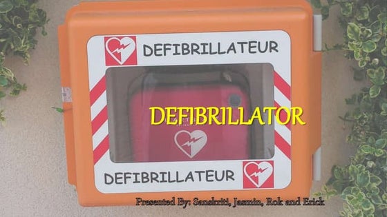 AUTOMATED EXTERNAL DEFIBRILLATOR | PPTX | First Aid | Injuries