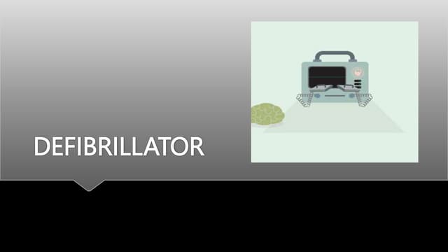 Implantable Cardioverter Defibrillators -ICD | PPTX