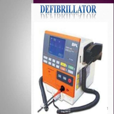 Defibrillator Biomedical instrumentation.pptx