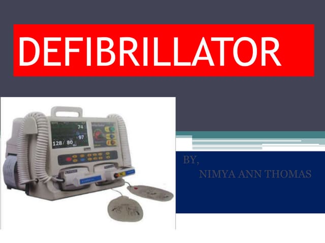 Defibrillator | PPTX