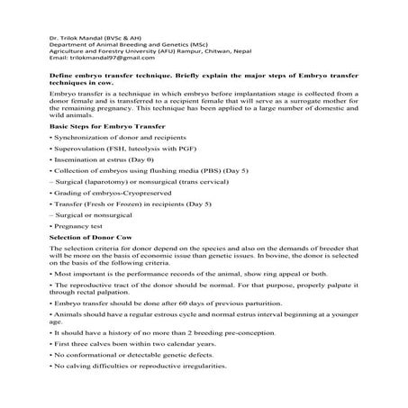 Define embryo transfer technique.docx