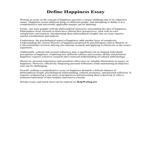 Define Happiness Essay.pdf
