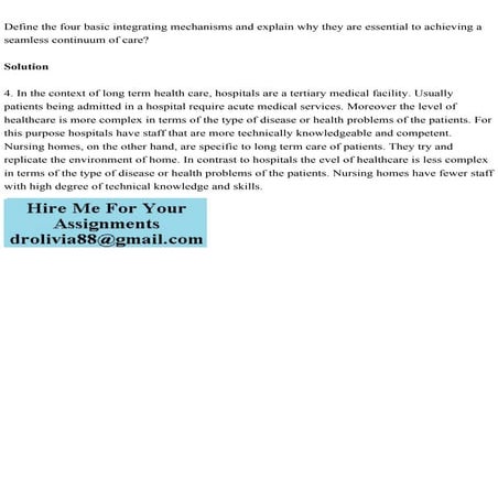 Define the four basic integrating mechanisms and explain why they ar.pdf