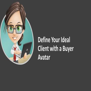 Define your buyer avatar | PPTX
