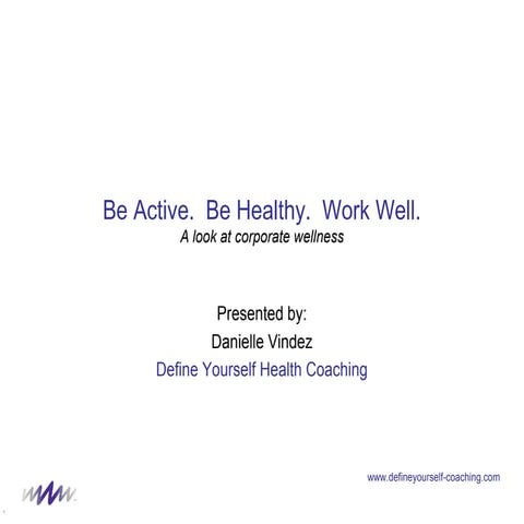 Workplace Health Solutions | PPT