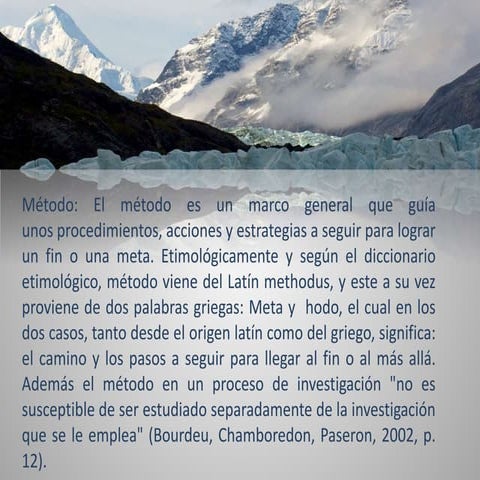 Definición método | PPTX