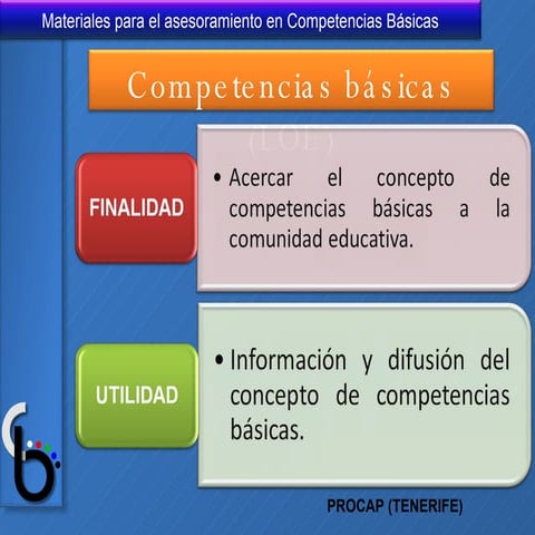 Definicion Competencias Basicas | PPT