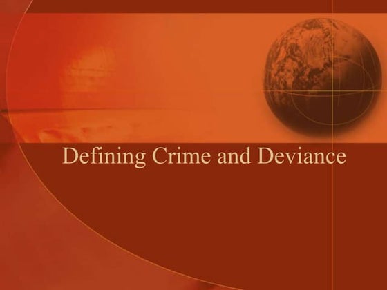 Deviance | PPT