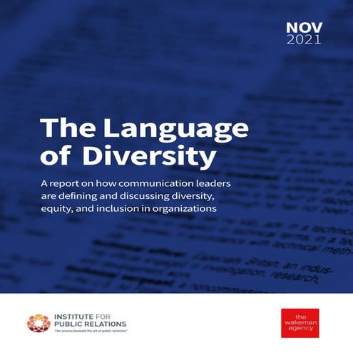 The Language of Diversity | PDF