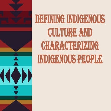 Indigenous Peoples of the Philippines | PPTX