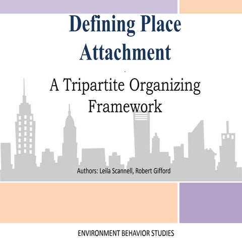 Defining place attachment | PPTX