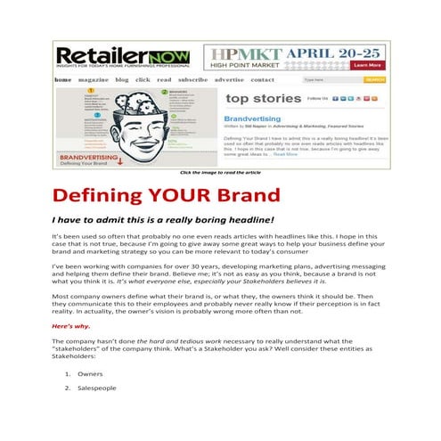 Defining your brand | PDF
