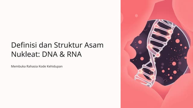 Materi Genetik (DNA & RNA) | PPTX
