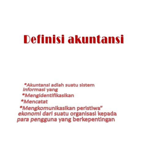 Definisi akuntansi | PPTX