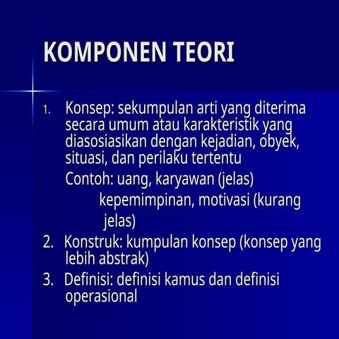 Definisi Operasional Variabel rec.ppt jj | PPT