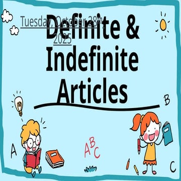 Definite and Indefinite articles for beginers.pptx