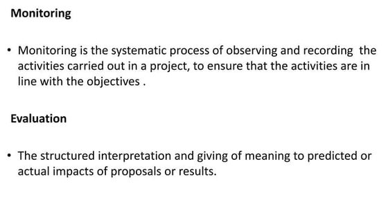 M& e slide share | PPT