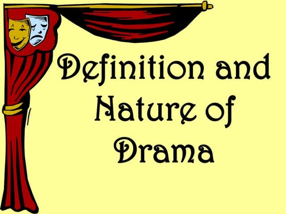 Drama terms | PPT