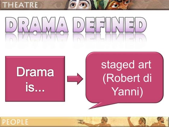 The history of drama | PPTX