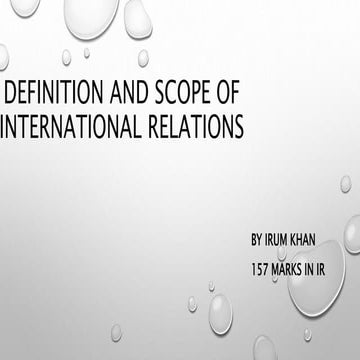 Definition and scope of international relations [Autosaved].pptx