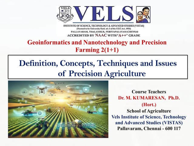 AI3021-IT IN AGRICULTURAL SYSTEM - UNIT-1-Precision Farming.pdf