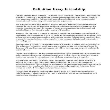 Definition Essay Friendship.pdf