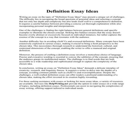 Definition Essay Ideas.pdf
