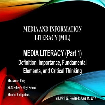 Definition, Importance, Fundamental Elements and Critical Thinking.pptx