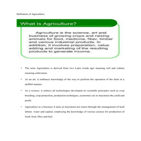 Definition of Agriculture_f97f87637ab6c6dcfa7fc22465fe952a.docx