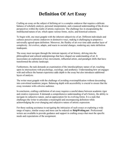 Artist Essay Example.pdf