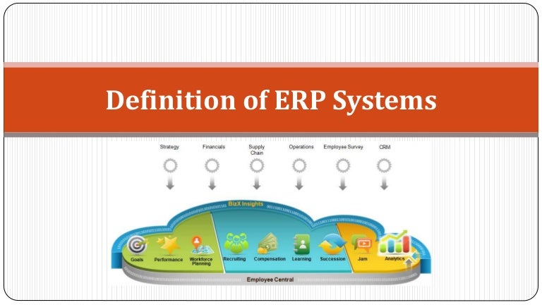 Definition of Erp Systems
